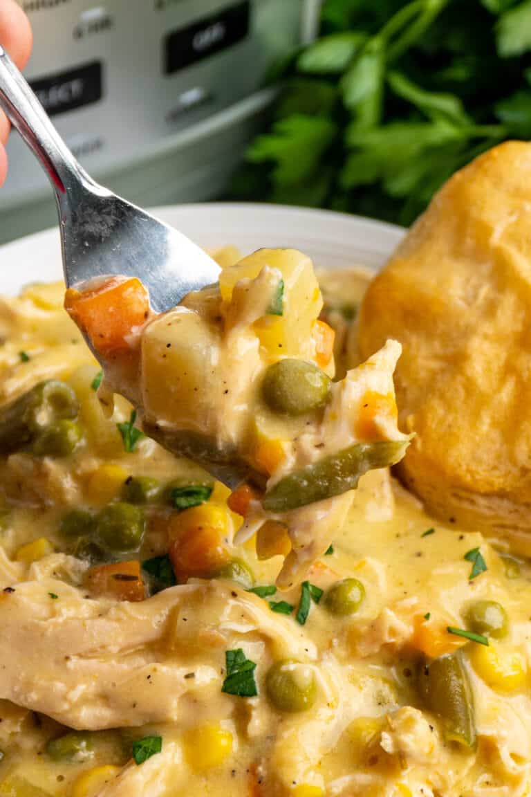 Crock Pot Chicken Pot Pie - Slow Cooker Meals