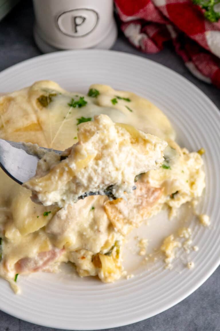 Crock Pot Chicken Lasagna - Slow Cooker Meals