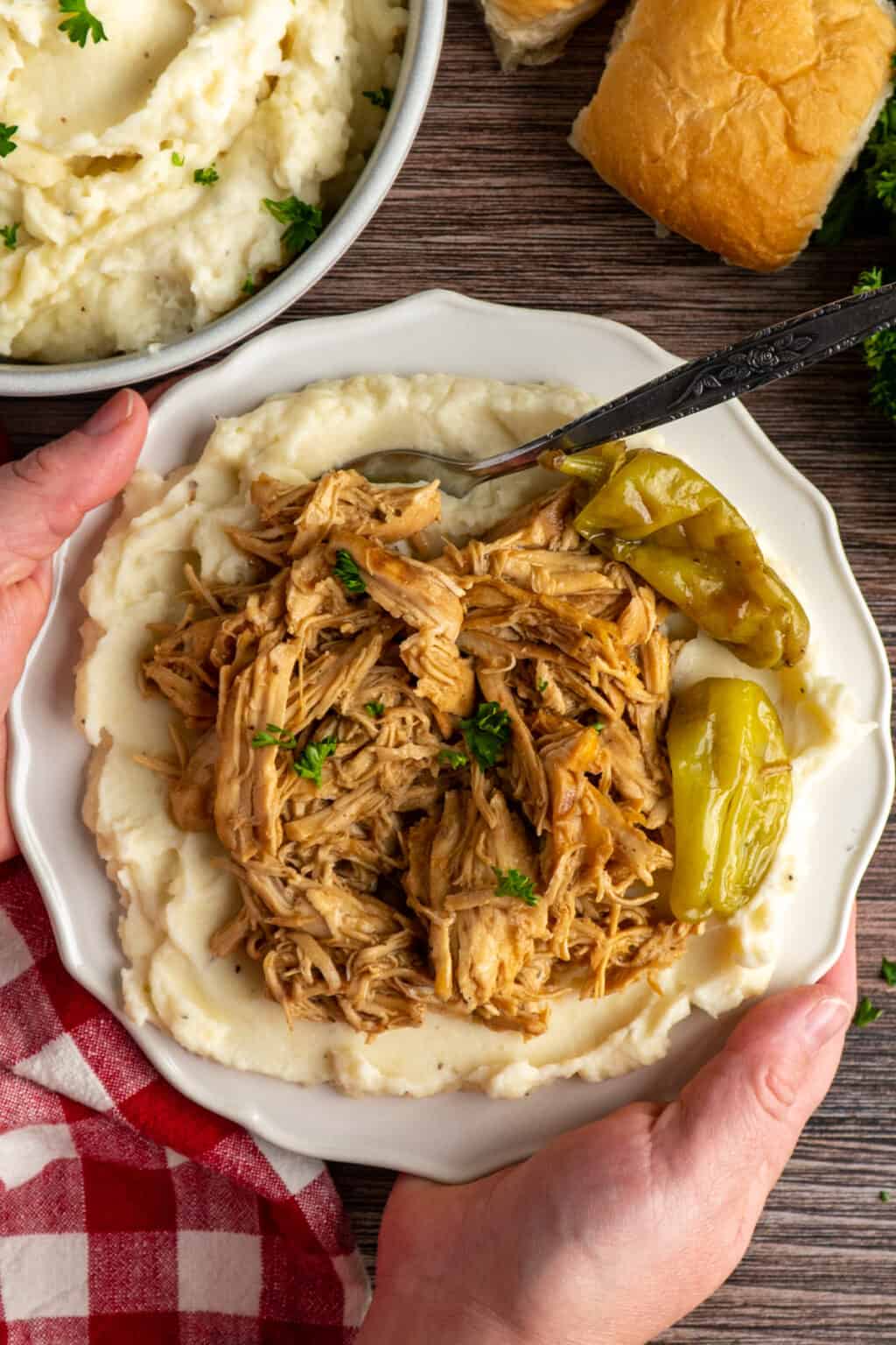 Crock Pot Mississippi Chicken - Slow Cooker Meals
