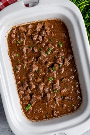 Crock Pot Steak Bites - Slow Cooker Meals