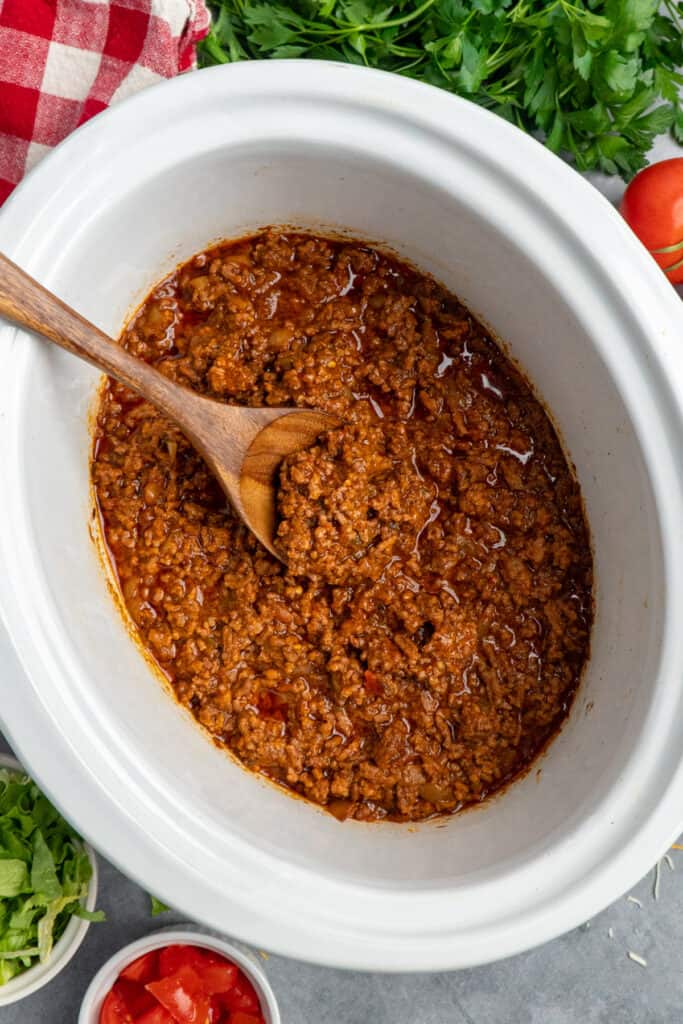 Crock Pot Taco Meat - Slow Cooker Meals