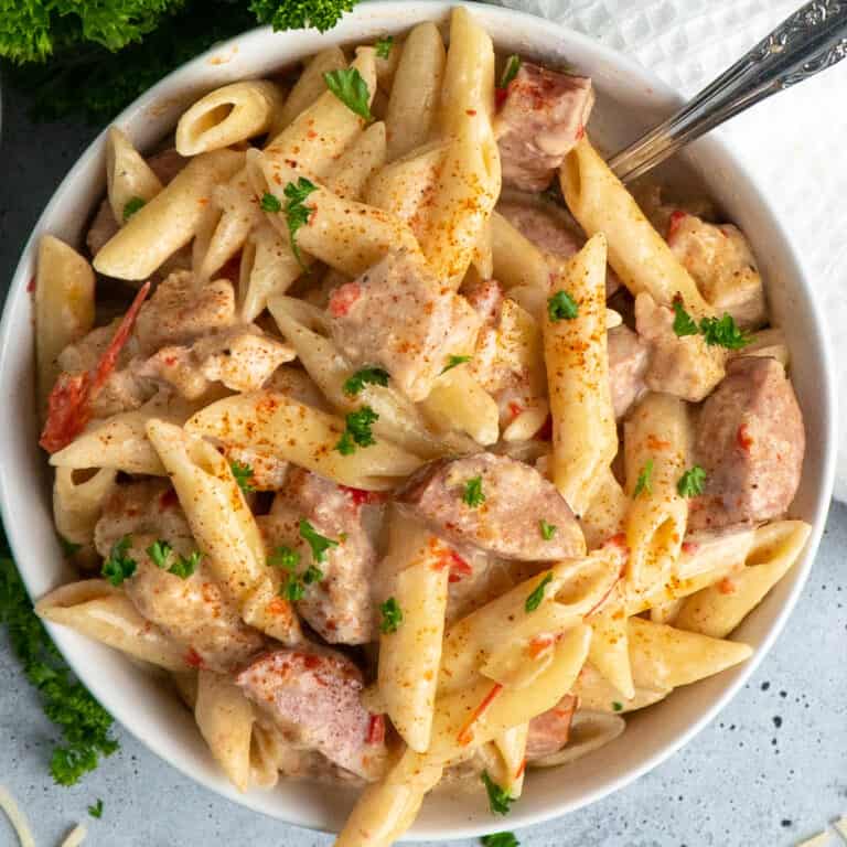 Crock Pot Cajun Chicken Pasta - Slow Cooker Meals