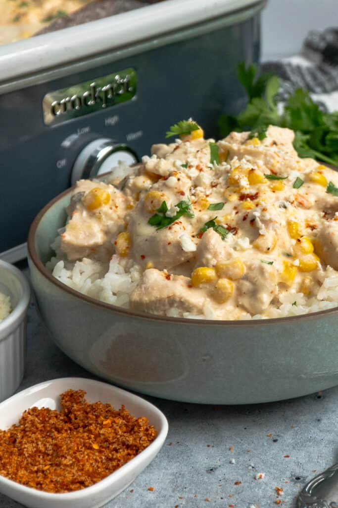 Crock Pot Street Corn Chicken - Slow Cooker Meals