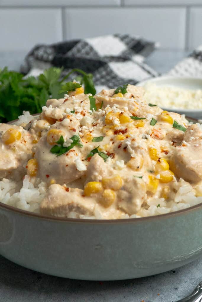Crock Pot Street Corn Chicken - Slow Cooker Meals