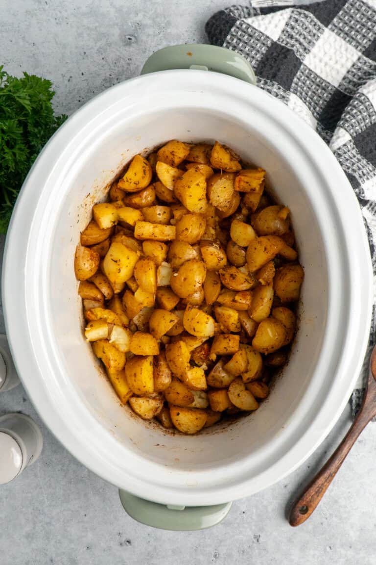 Crockpot Roasted Potatoes - Slow Cooker Meals