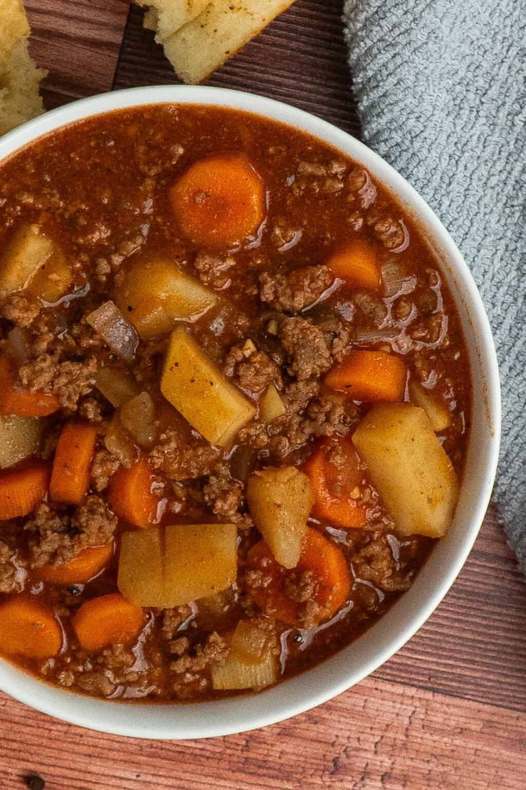 Slow Cooker Poor Man’s Stew - Slow Cooker Meals