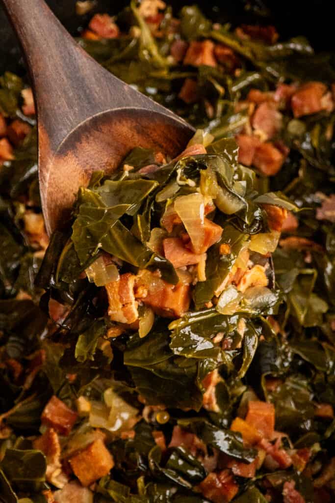 Crock Pot Collard Greens Recipe - Slow Cooker Meals