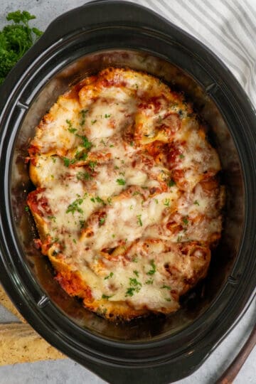 Crockpot Stuffed Shells - Slow Cooker Meals