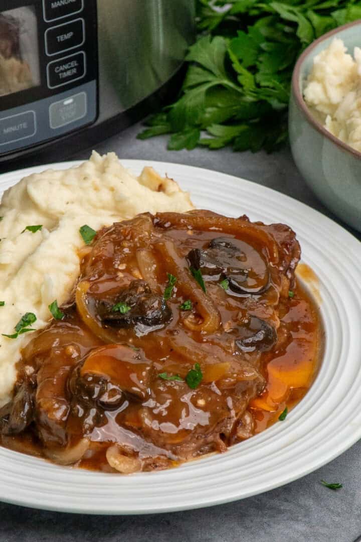 Ribeye Steak in Crock Pot - Slow Cooker Meals