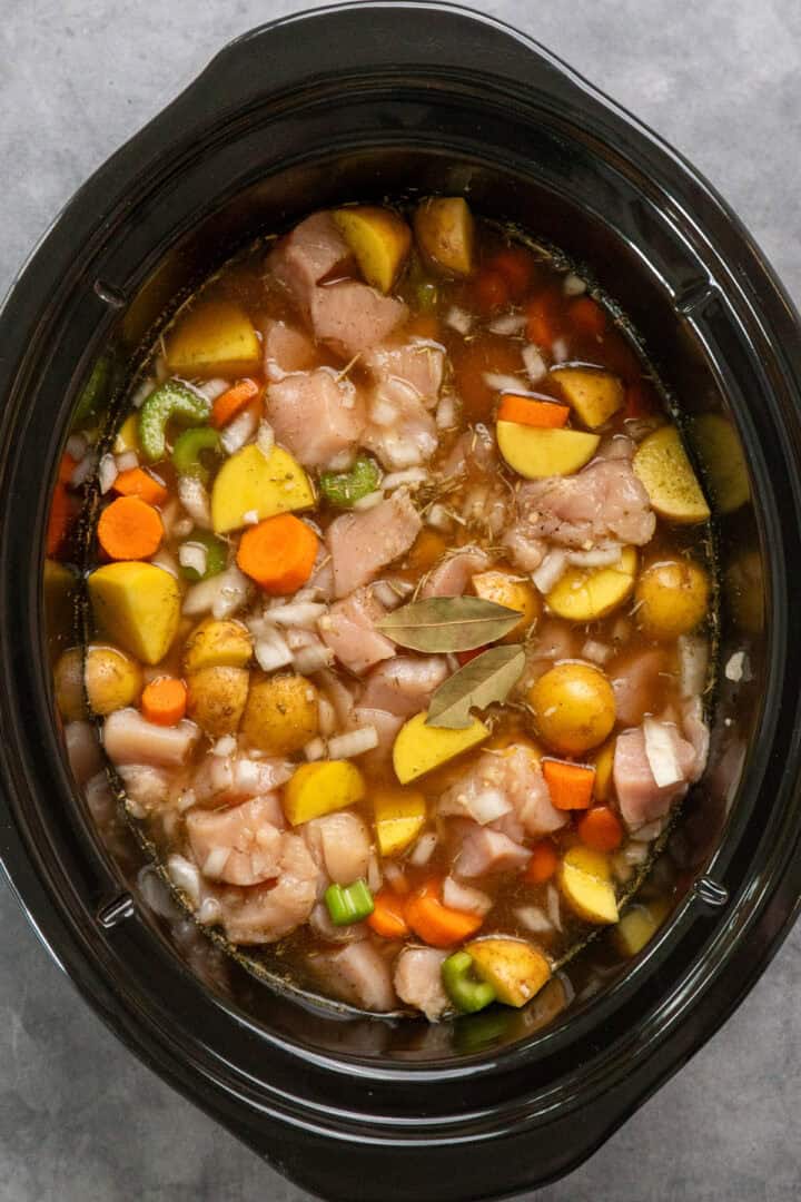 Slow Cooker Chicken Stew - Slow Cooker Meals