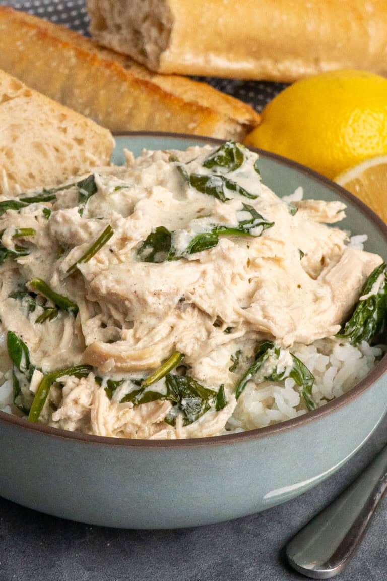 Slow Cooker Creamy Lemon Herb Chicken - Slow Cooker Meals