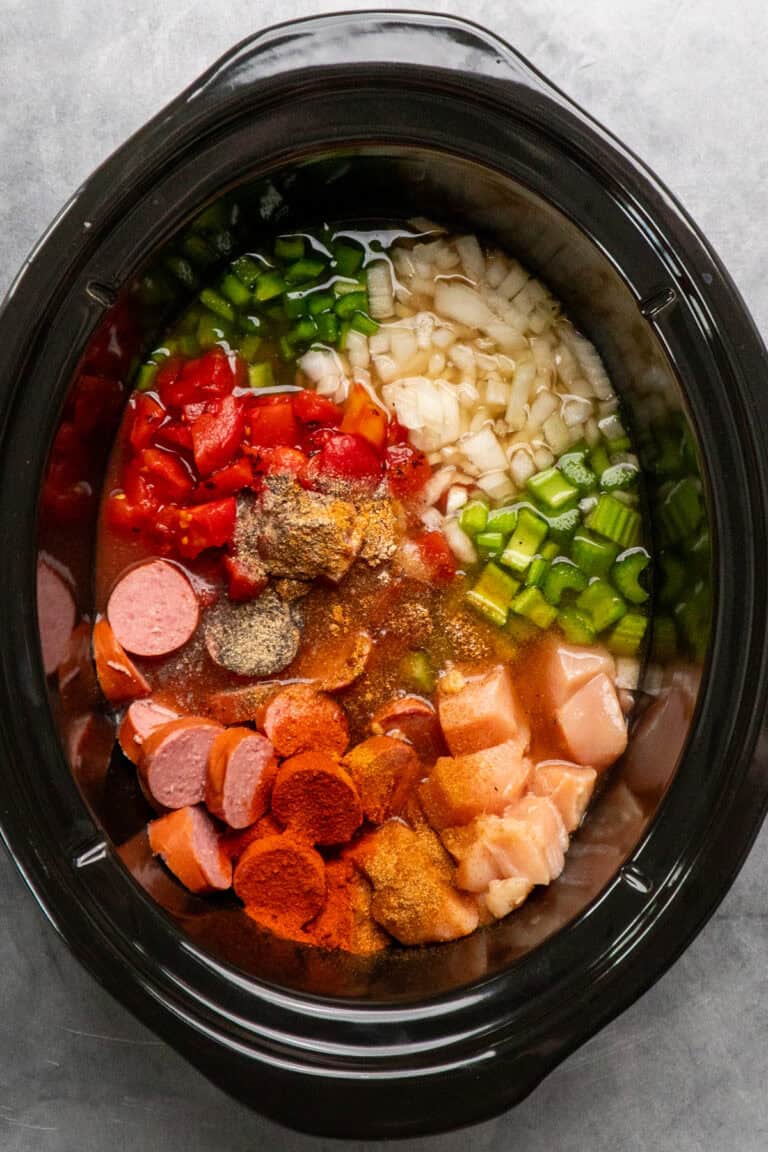 Slow Cooker Gumbo with Chicken and Sausage - Slow Cooker Meals