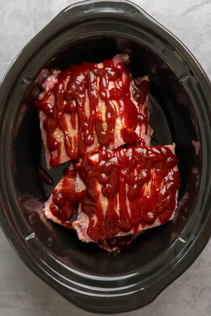 BBQ Rib Sandwich - Slow Cooker Meals