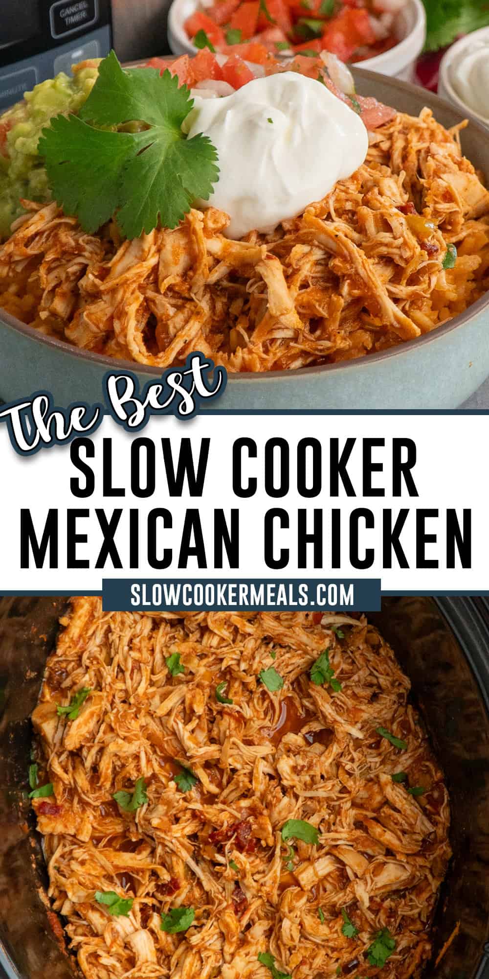 Slow Cooker Mexican Chicken - Slow Cooker Meals
